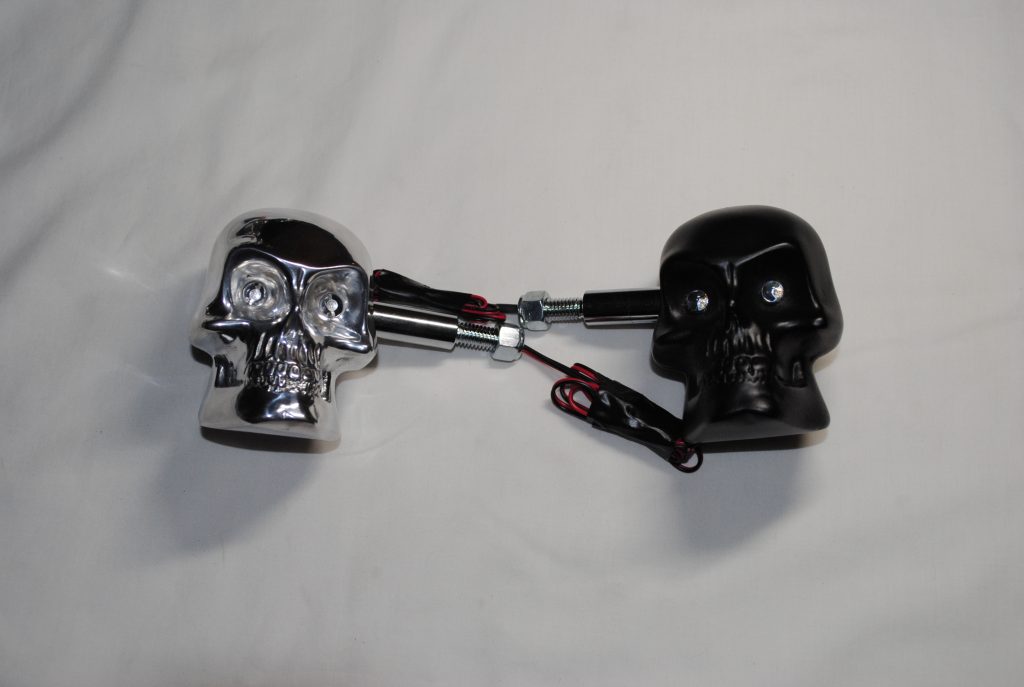 Custom Motorcycle Skull Accessories - Skull Enterprises